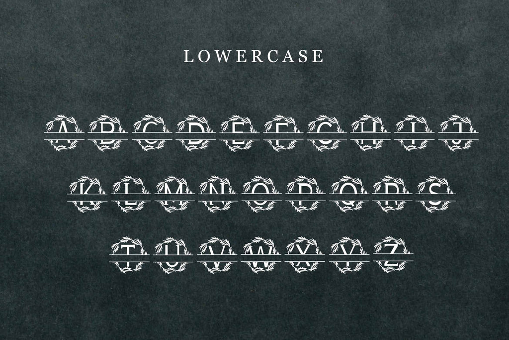 Zaskia Monogram - So Fontsy