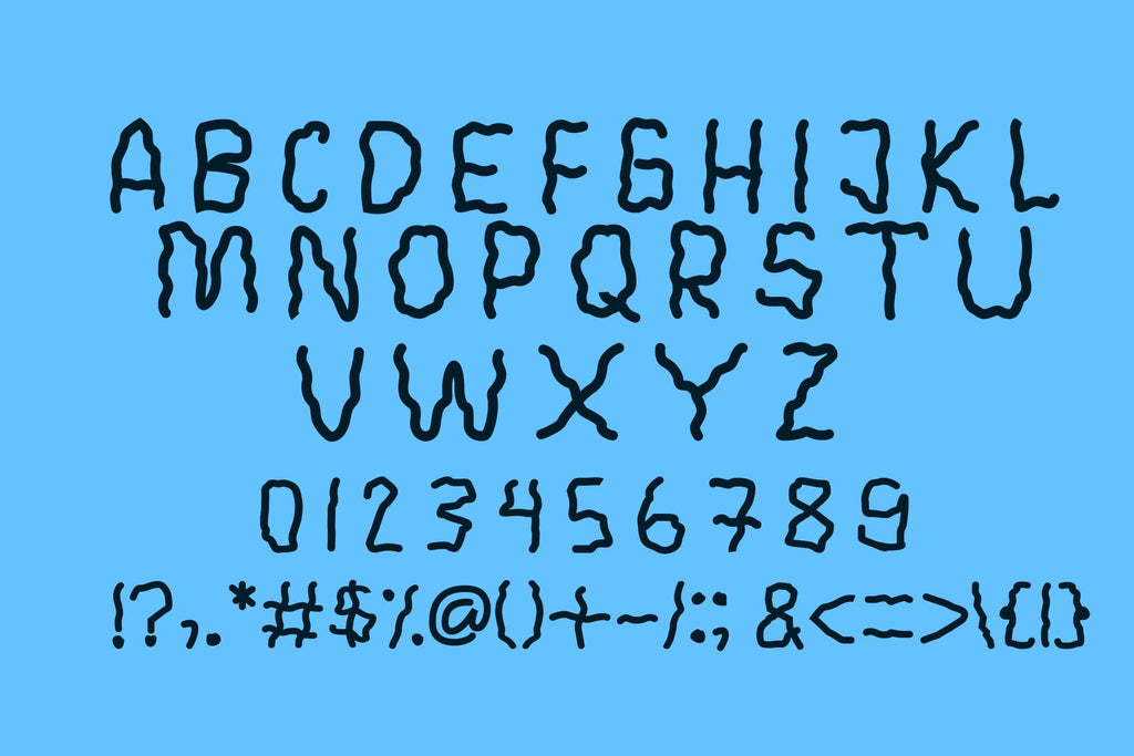 Zig Zag - Quirky Font - So Fontsy