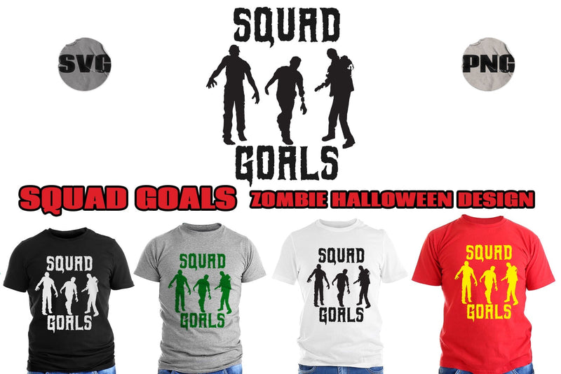 Zombie Halloween Clipart Vector SVG - So Fontsy