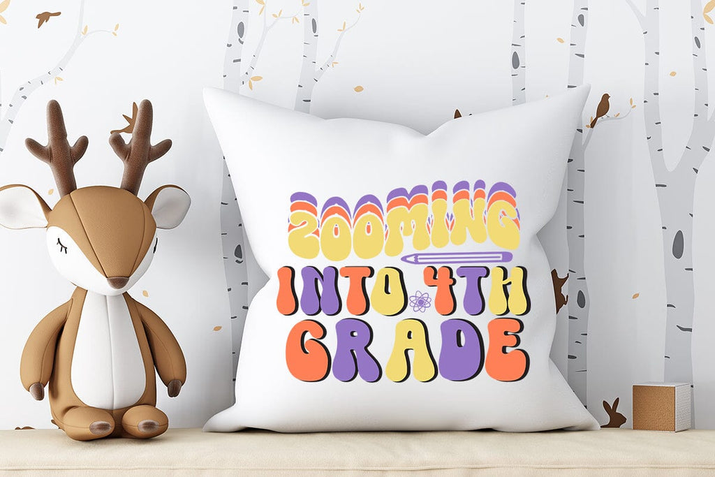 Zooming Into Fourth Grade Retro SVG - So Fontsy