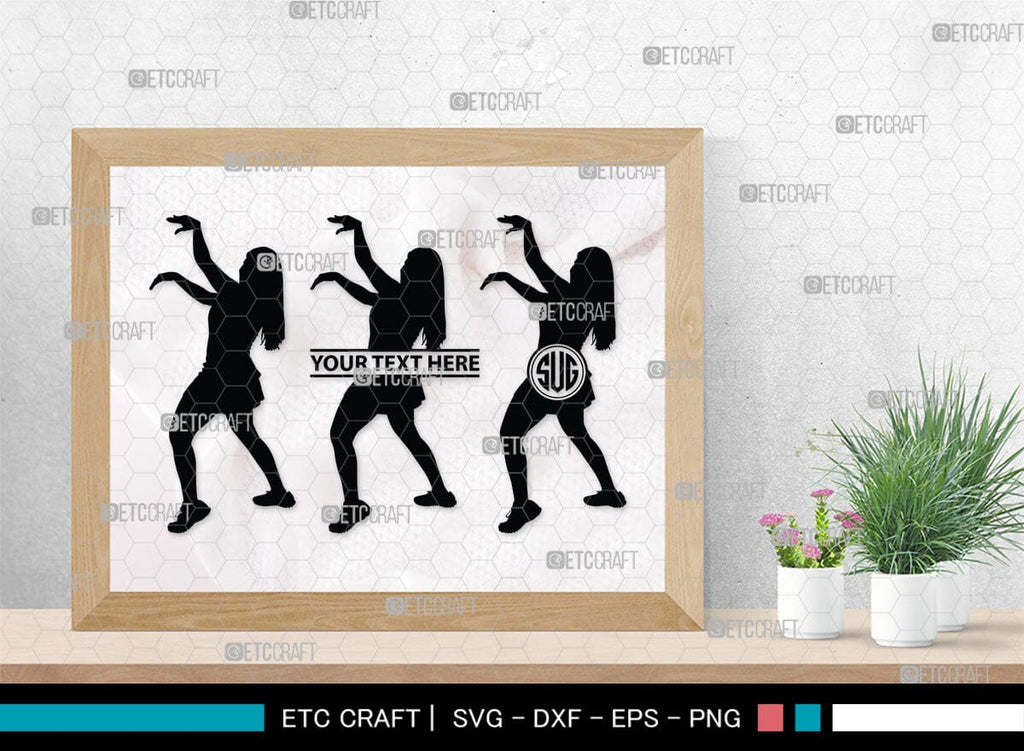 Zumba Girl Monogram, Zumba Girl Silhouette, Zumba Girl SVG, Zumba Svg ...