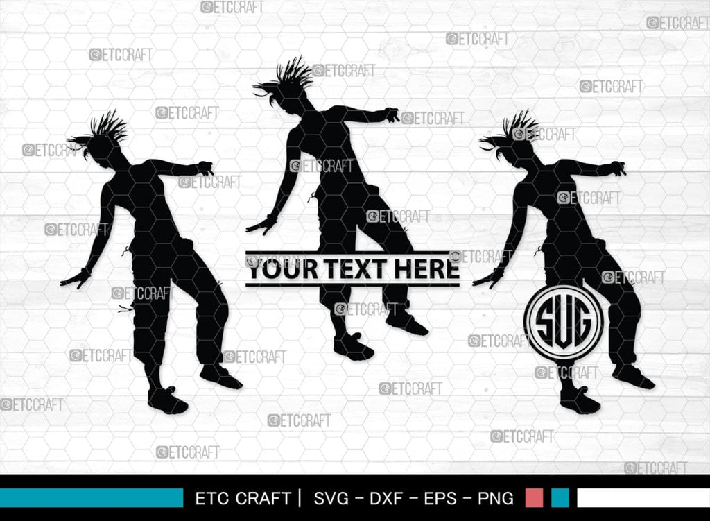 Zumba Girl Monogram, Zumba Girl Silhouette, Zumba Girl SVG, Zumba Svg ...