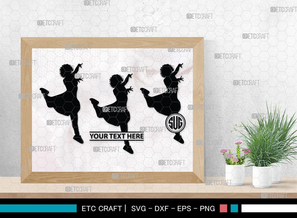 Zumba Girl Monogram, Zumba Girl Silhouette, Zumba Girl SVG, Zumba Svg ...