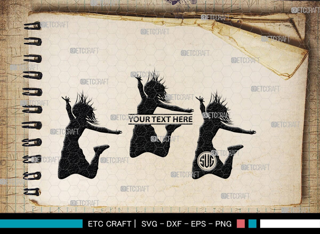 Zumba Girl Monogram, Zumba Girl Silhouette, Zumba Girl SVG, Zumba Svg ...