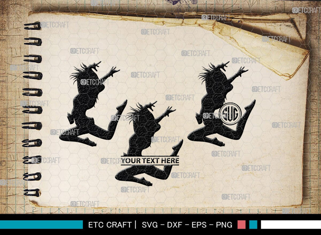 Zumba Girl Monogram, Zumba Girl Silhouette, Zumba Girl SVG, Zumba Svg ...